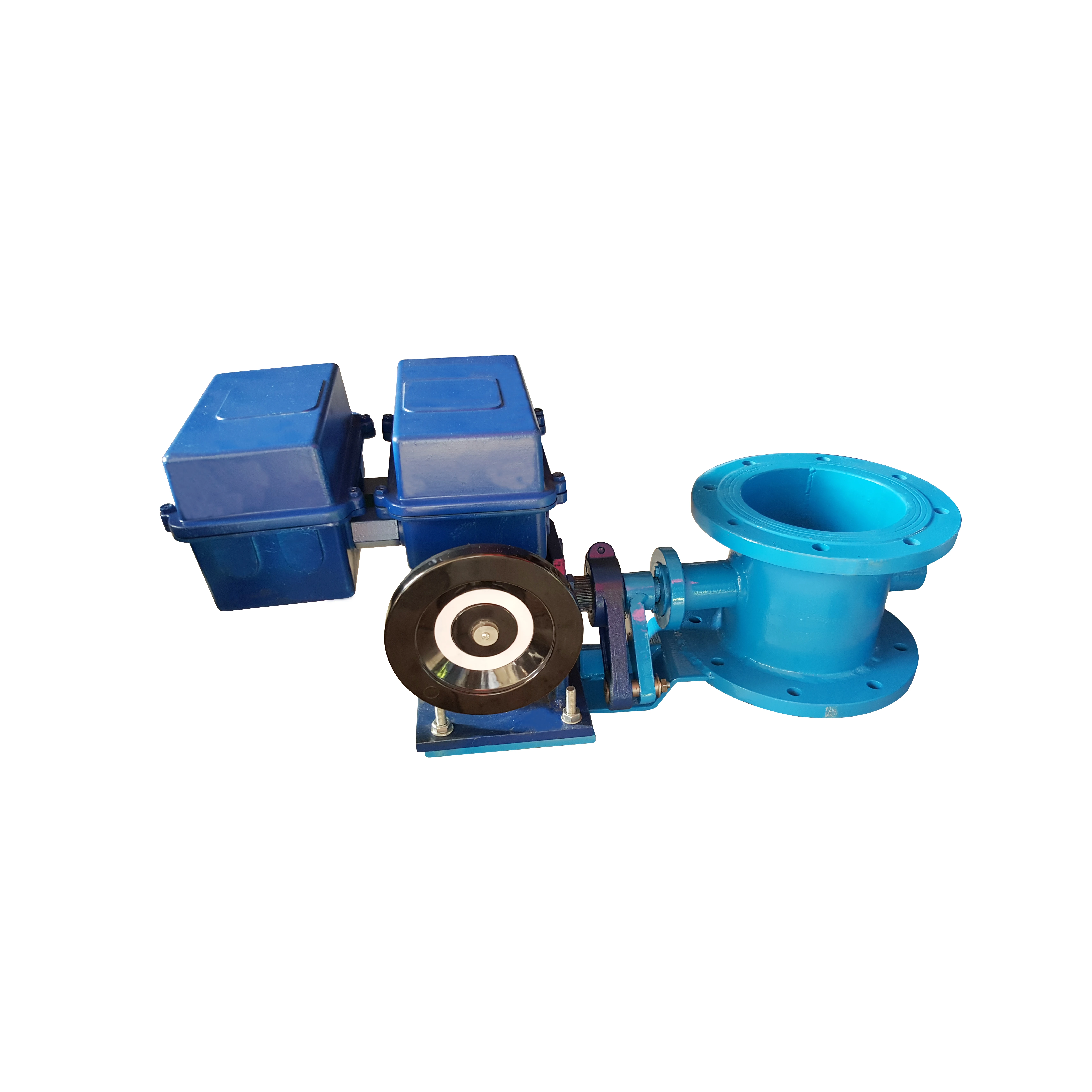 D941h-0.5c Electric Air Duct Metal Sealing Flange Damper Valve - Buy ...