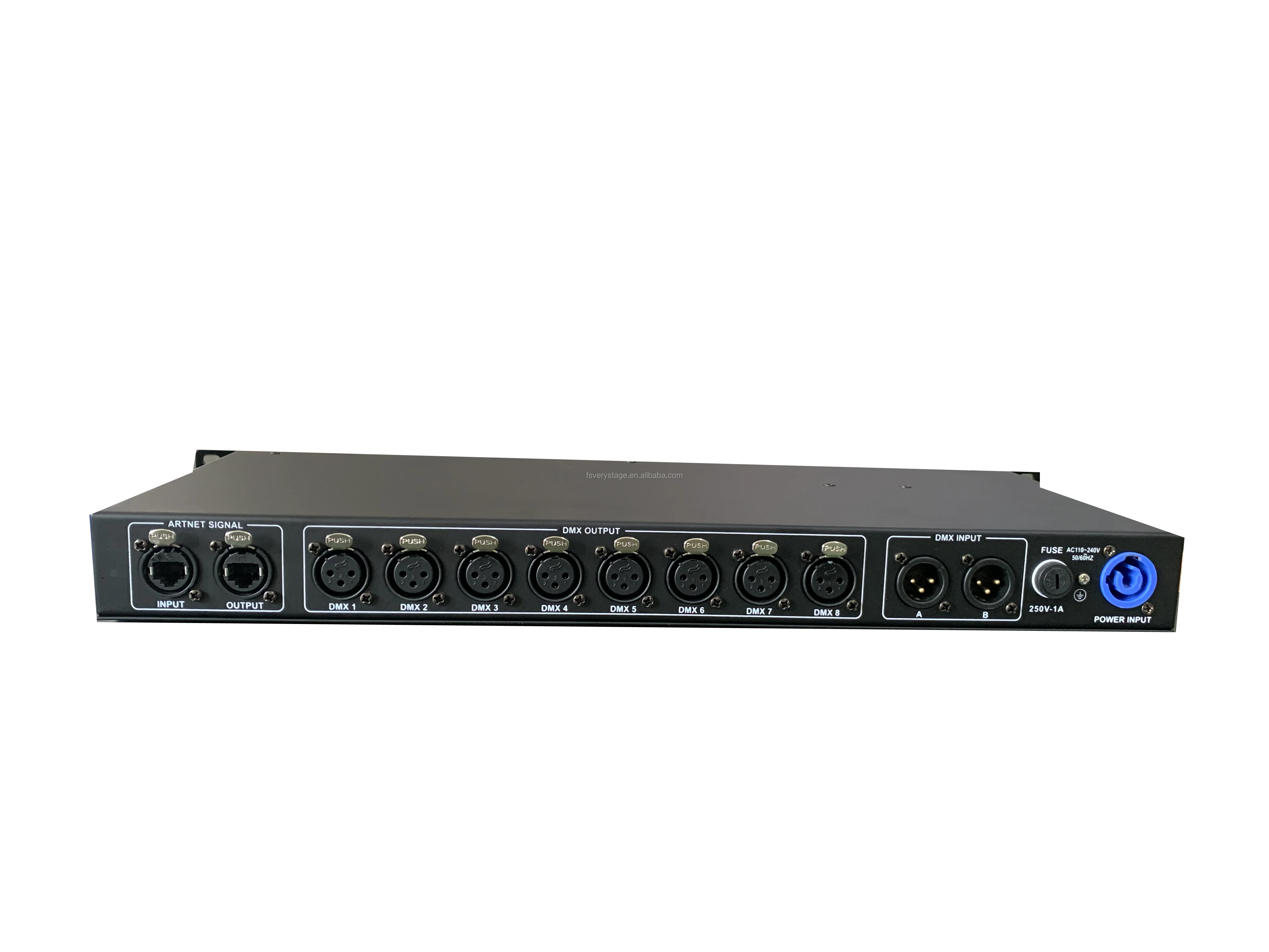 8 Way Output Artnet DMX Splitter - Verystage Lighting Controller
