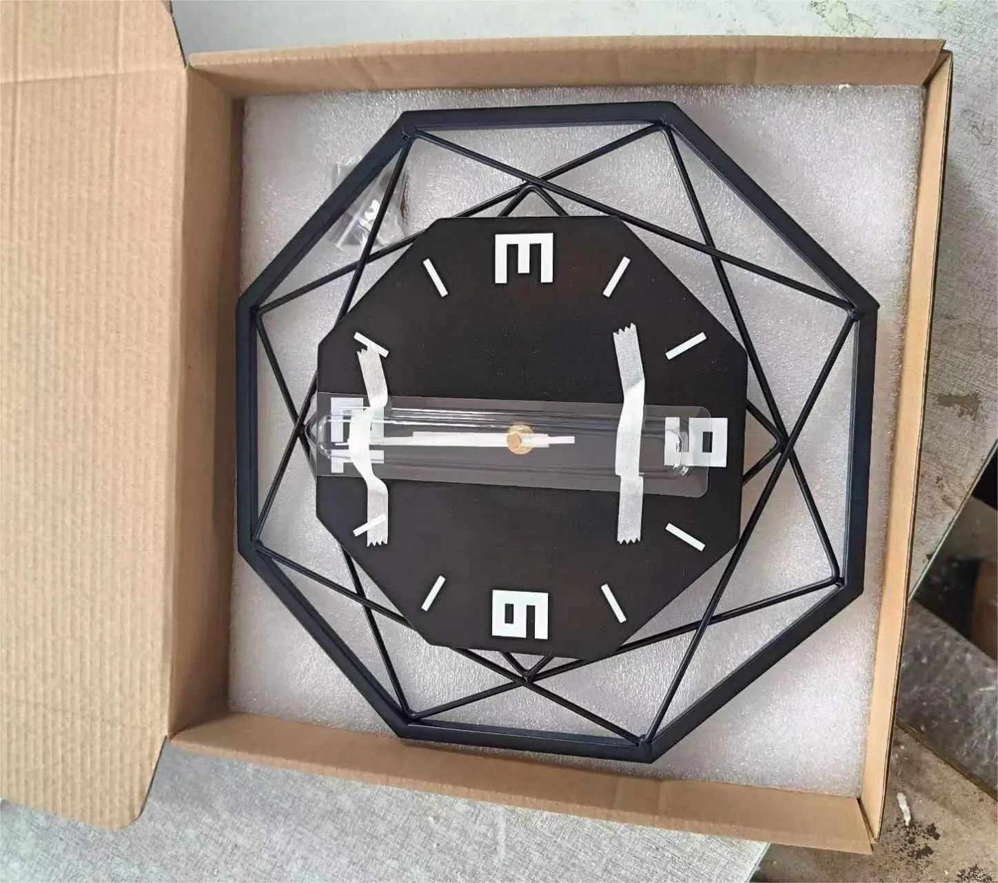 Modern Design Big Oversized 3d Luxury Metal Watch Large Wall Clocks ...