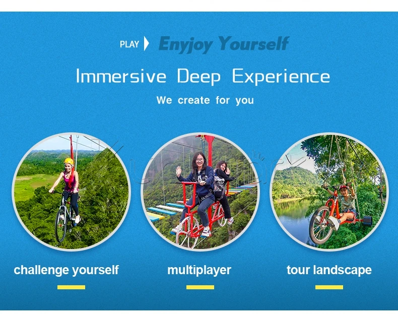 Custom Outdoor Mountain Amusement Children Bicycle Rides