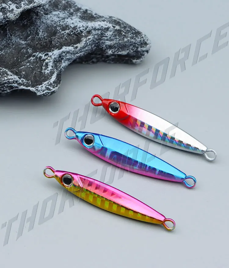Thorforce New Design 11 Colors Fishing Lure Metal Slow Pitch Shore Jigging Lure - Buy Metal Jig ...