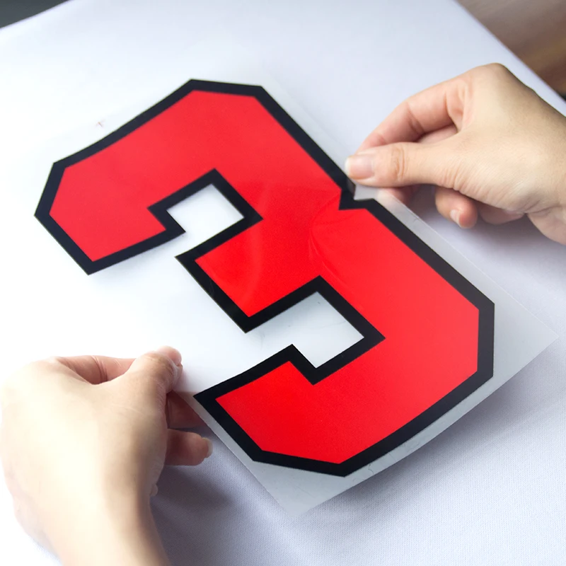 Htv Heat Transfer Letters and Numbers Stickers Vinyl Wholesale