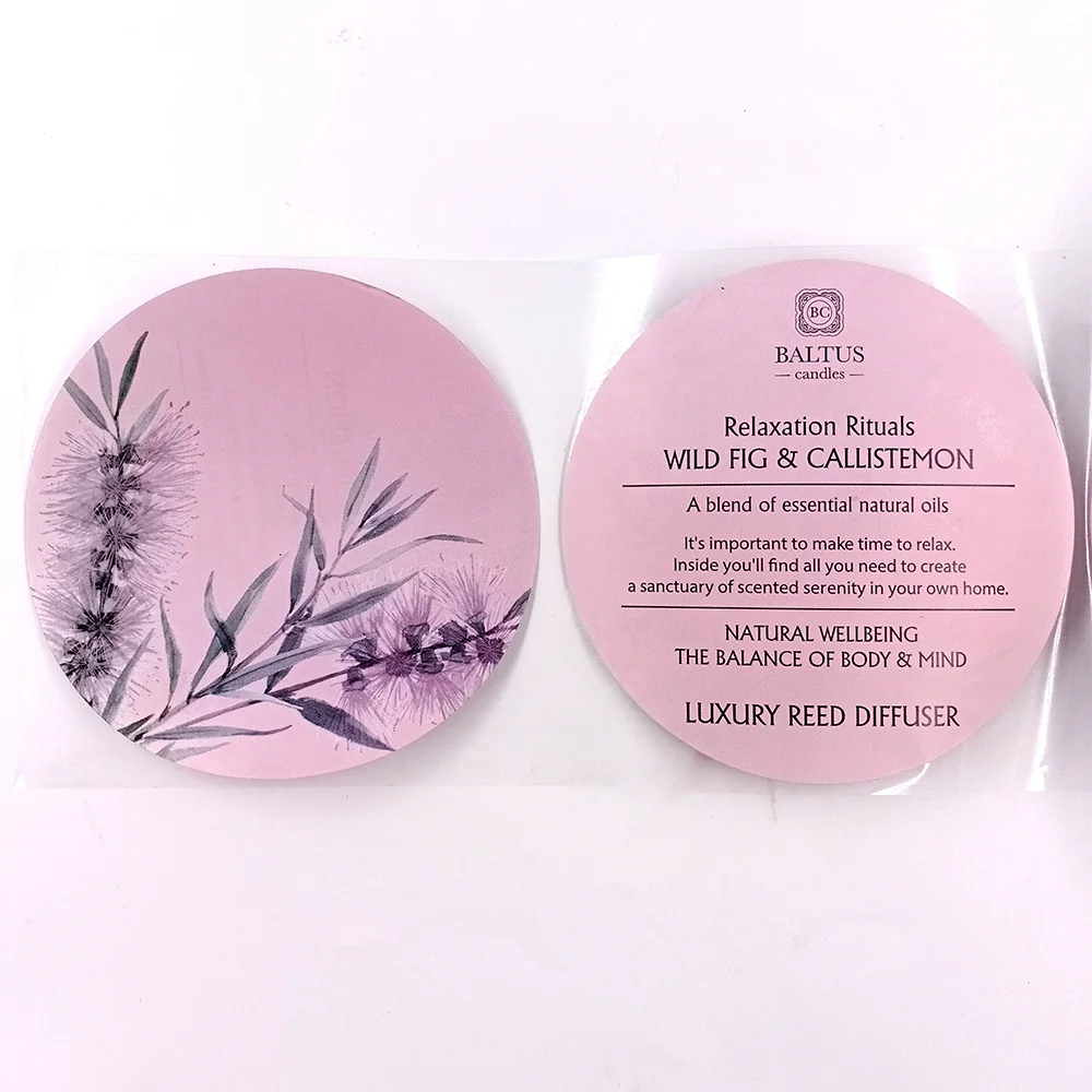 Custom Printed Cosmetic Logo Sticker Waterproof Self Adhesive Vinyl ...