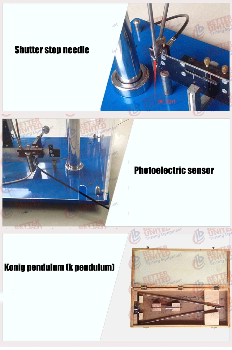 ASTMD Pendulum Hardness Tester - Precision and Durability