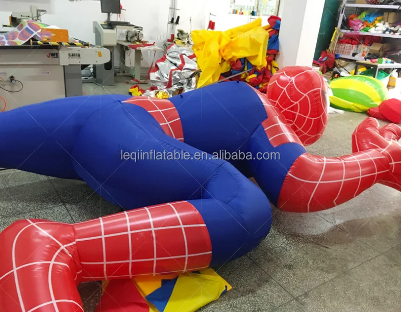 Inflatable Spiderman - Giant Cartoon Character Decoration