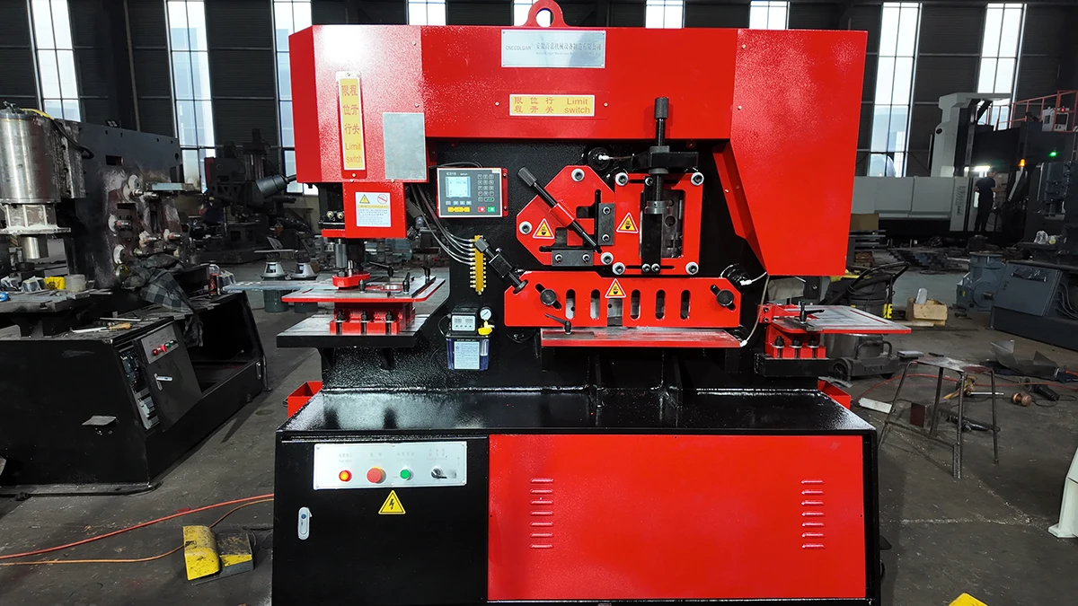 Q35Y-20 New Hydraulic Ironworker for Construction Industries Features ...