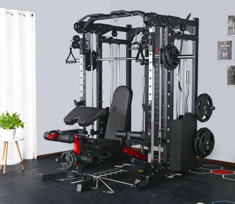 Smith Machine - Comprehensive Fitness Trainer for Home or Gym