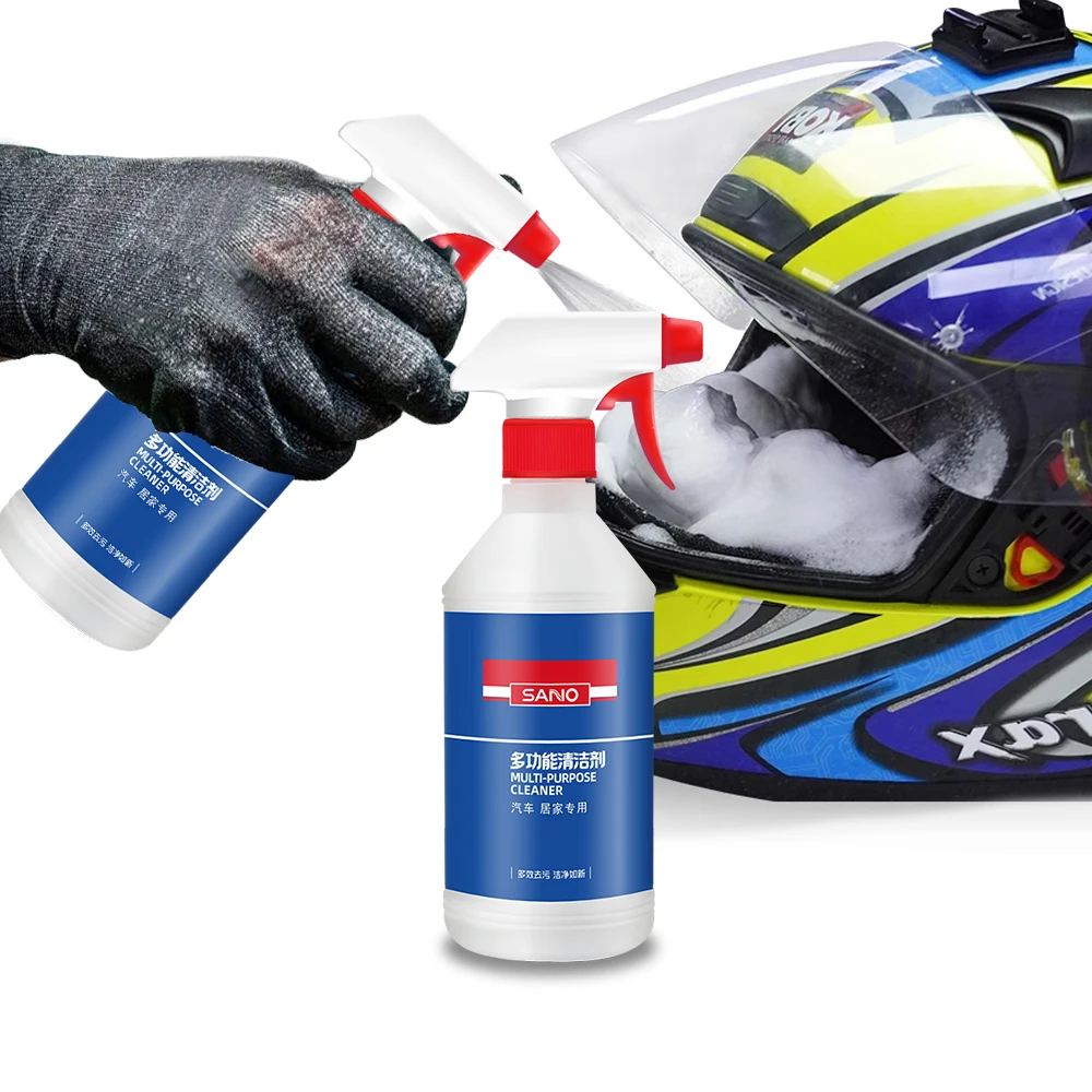 Sanvo Helmet Cleaner Spray Foam Car Care All Purpose Cleaner Spray ...