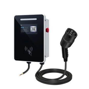 Ac Wallbox 7kw Ev Charger 32a Ev Charging Station Type 2 Evse Ip65 Wall-mounted Ev Charger - Buy ...