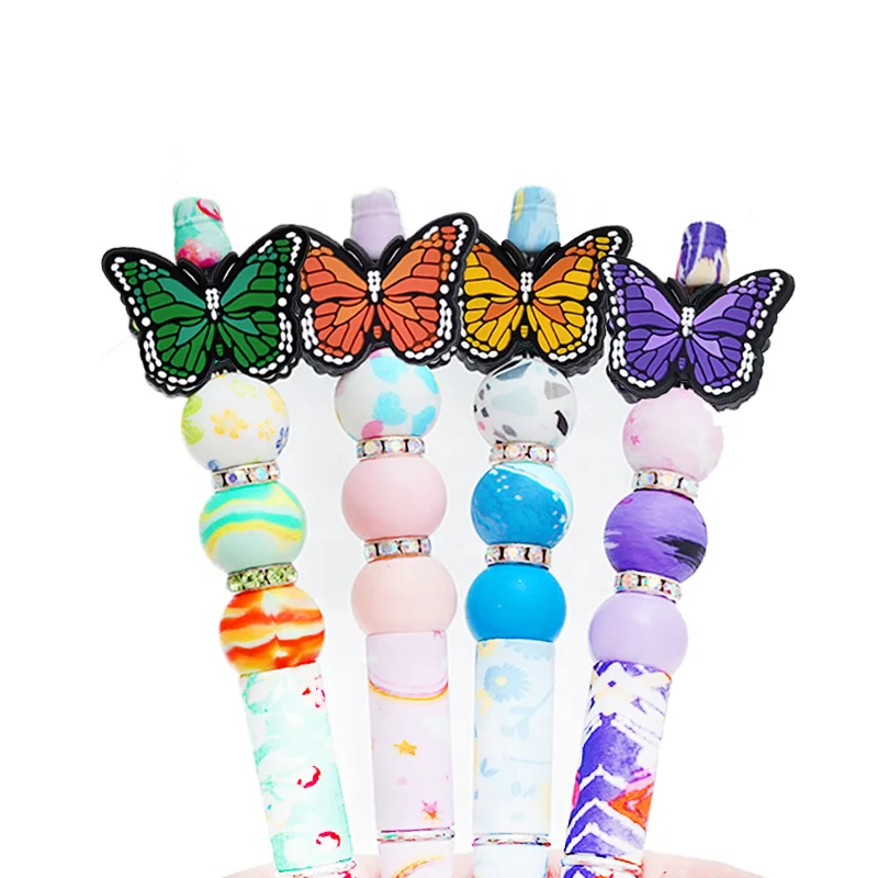 Custom Silicone Personalized Focal Beads Custom Pen Charms Designer ...