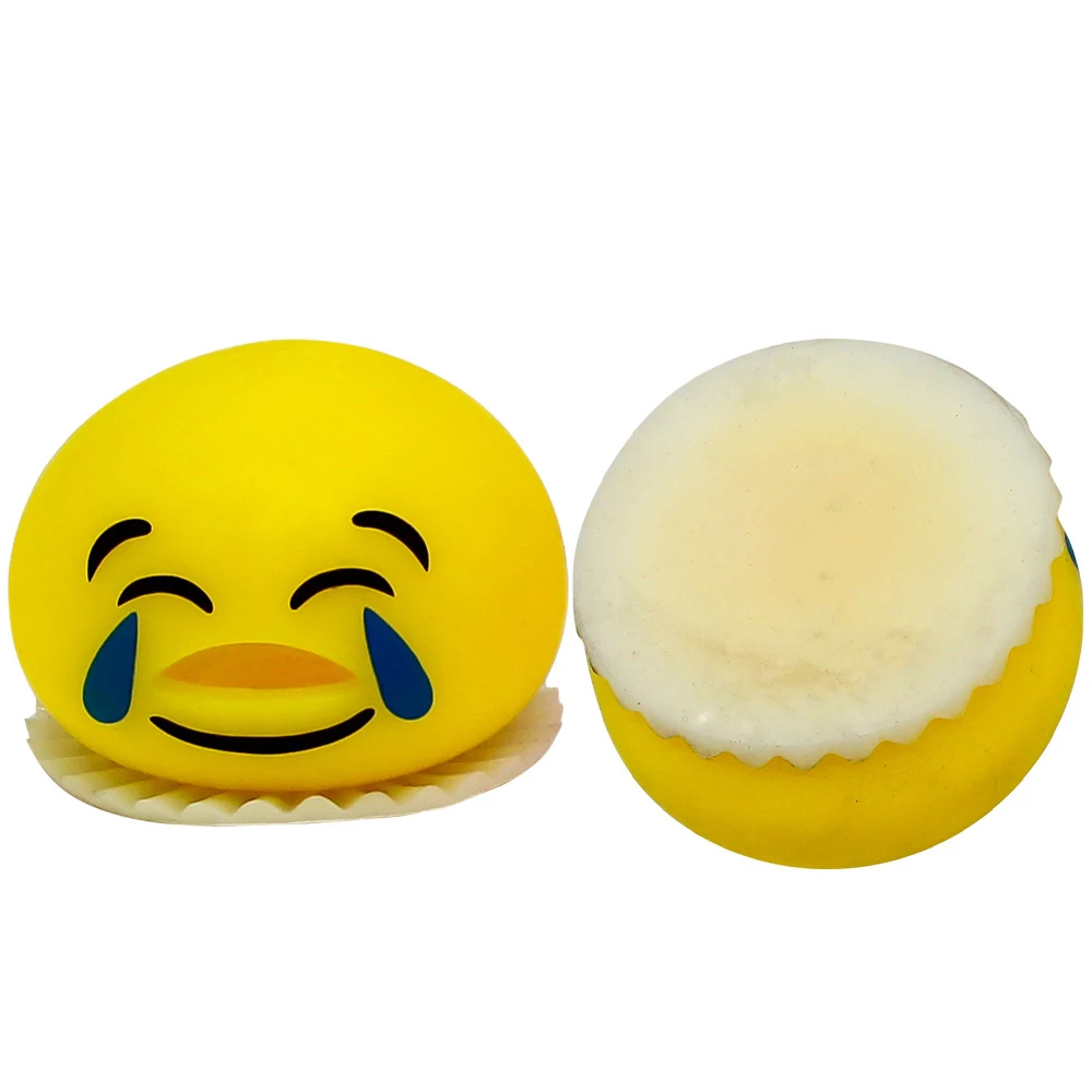 Novelty Cute Egg Spitting Putty Squeezer Squishy Stress Relief Ball ...