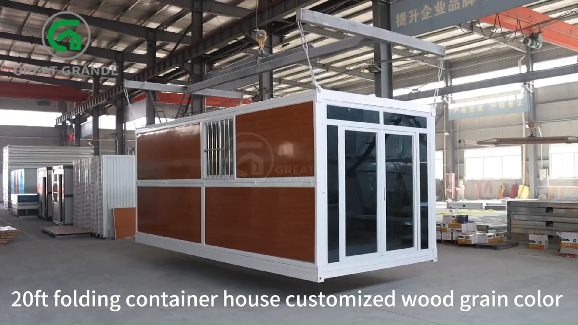 Grande Foldable Prefab House Easy Assemble Container Homes Cheap ...
