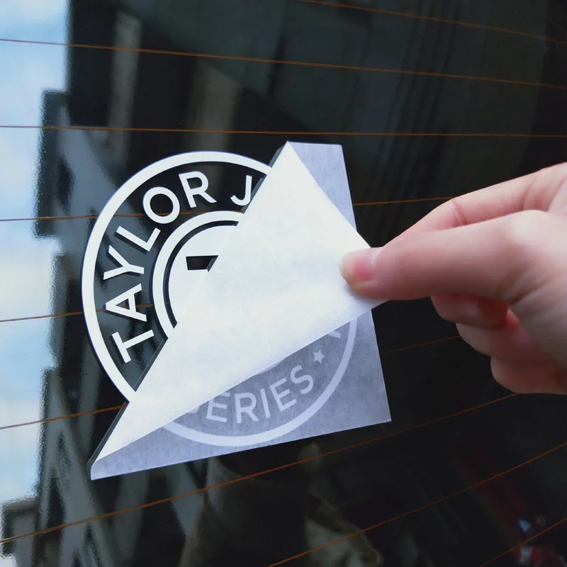 Custom Car Window Stickers - Weather Resistant & High Quality