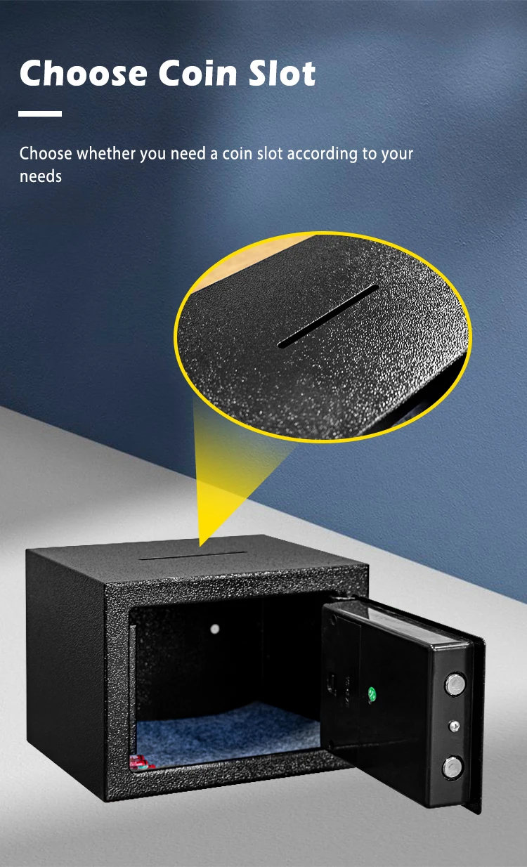 JIMBO Modern Secret Security Portable Hidden Wall Money Mini Safe Box ...