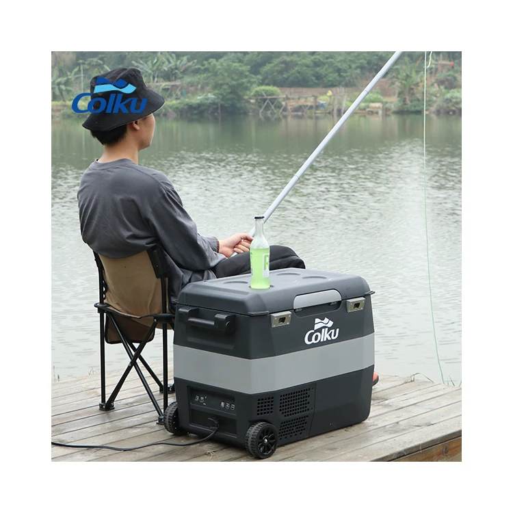 New Trends Battery Operated Ice Cooler Box 40L Mini 12v Portable Car ...
