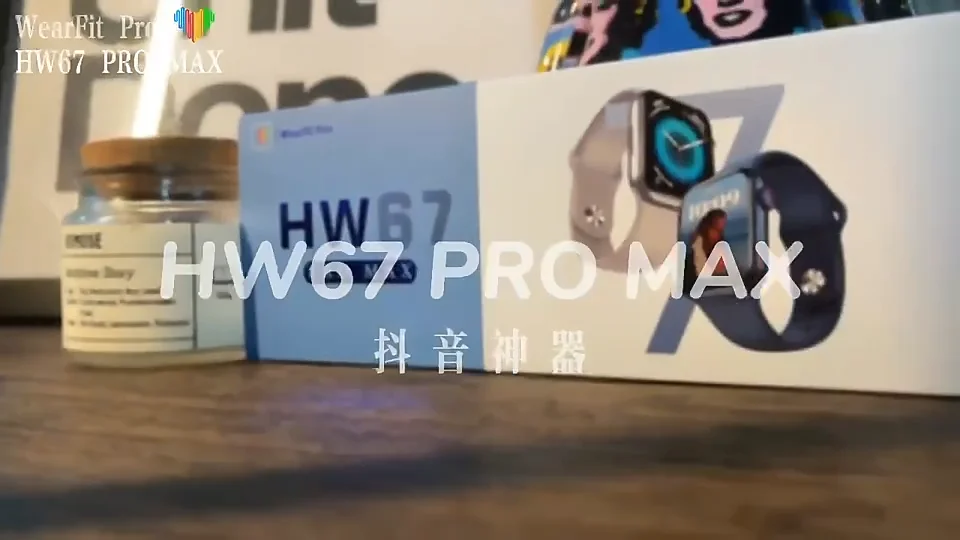 Hw 67 Plus Smartwatch Hw67 Pro Max Nfc Voice Assistant Payment ...