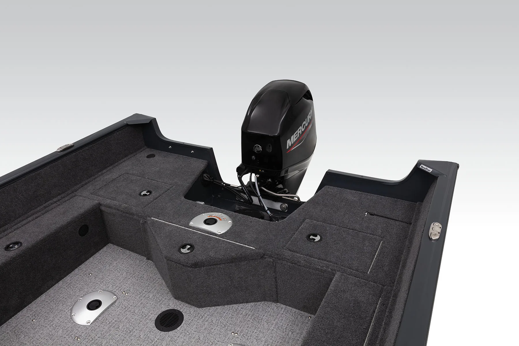 Kinocean 16ft Side Console Aluminum Bass Fishing Boat