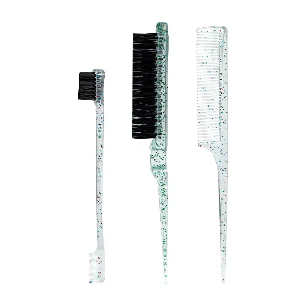 Pintail Double Sided Custom Edge Brush Combs Salon Use Hair Extensions ...