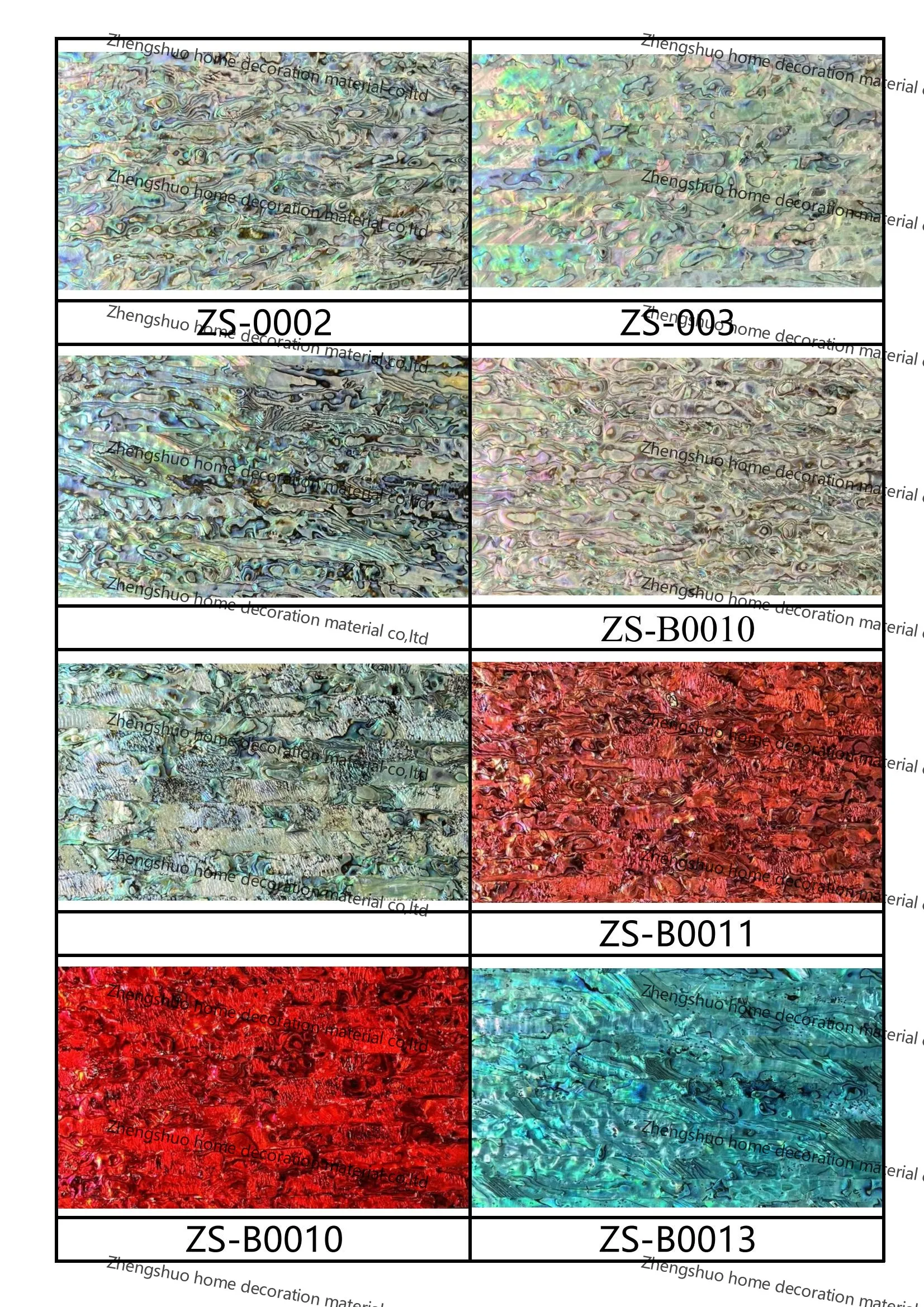 White Mother of Pearl Shell Soft Adhesive Paper Veneer Sheet for ...