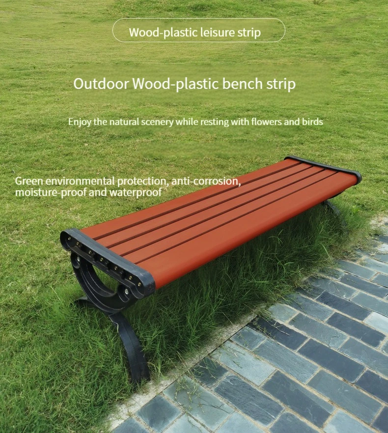 Eco-friendly Recycled Plastic WPC Bench Slats for Outdoor Furniture OEM
