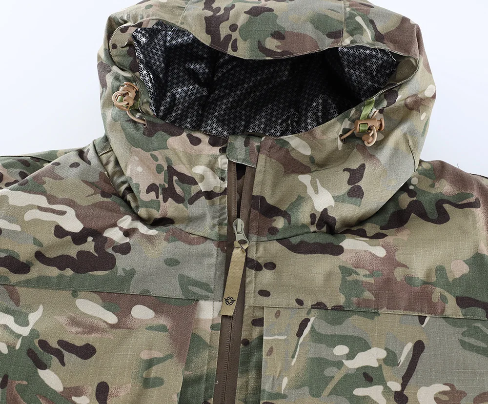 Tactical Windproof Jacket M65 Camouflage Tactical Thickened Coat Cold ...