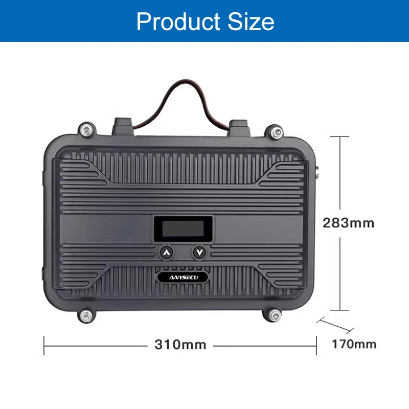 ANYSECU RT97 Mini Aneloge Radio RT97 10W UHF (or VHF) Walkie Talkie ...