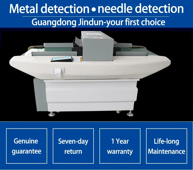 Conveyor Belt Type Double Sensors Needle Metal Detector For Food ...