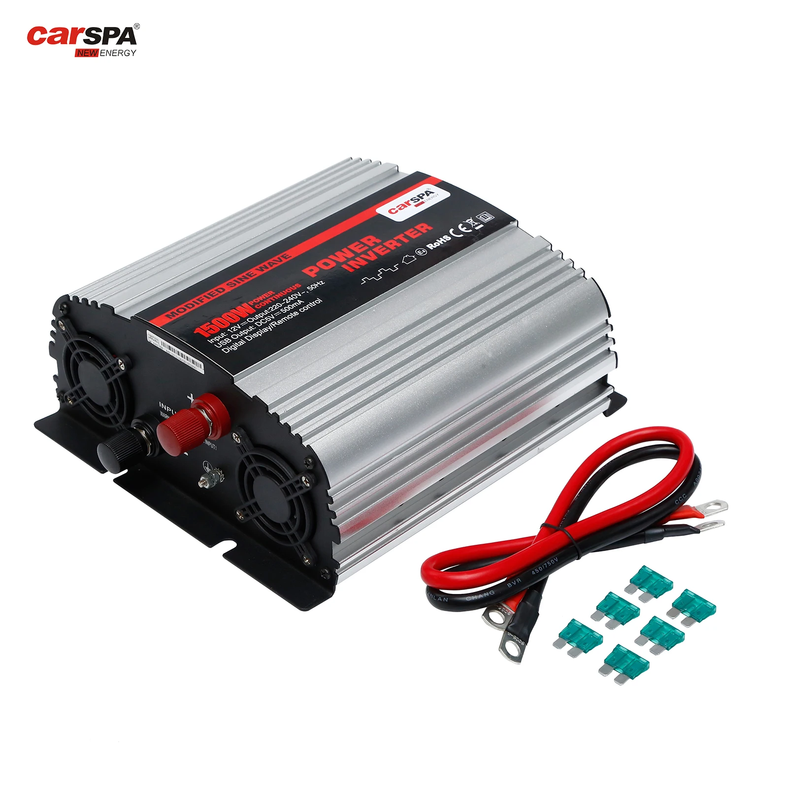 改进型正弦波离网太阳能逆变器1500瓦，带数字显示12v 24v 48v Dc至交流110v 230v - Buy 功率逆变器110v,离网太阳能逆变器,1500w Dc至ac方波逆变器 ...