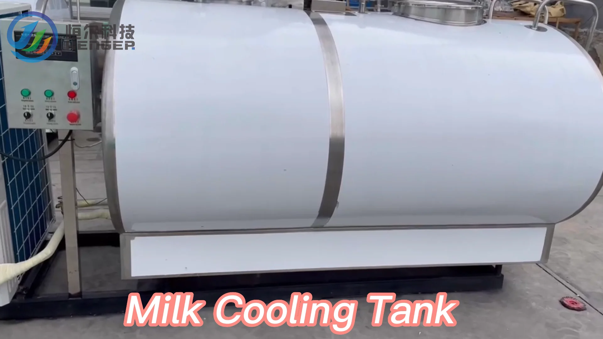 1000l Milk Cooling Tank 1000iter Horizontal Milk Storage Tank Milk ...