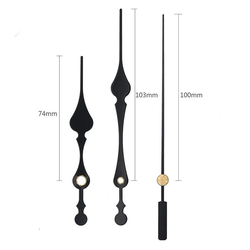 Clock Hands Painting Diy Gold Needdle Hand Pointers - Buy High Torque ...