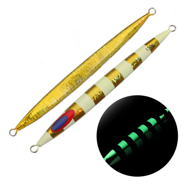 Slow Pitch Jigs Lure Vertical 150g 200g 250g 300g Jig Metal Fish Lure Fast Speed Sinking Hot ...