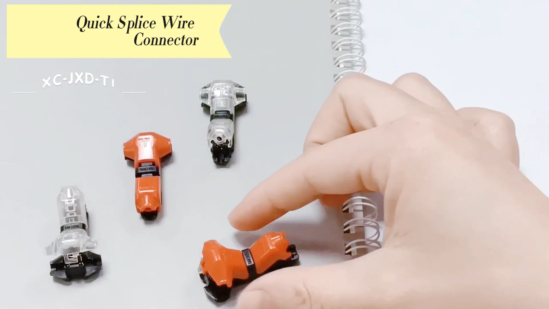 No Wire-stripping Required Wire Splice Connectors Quick Solderless T ...