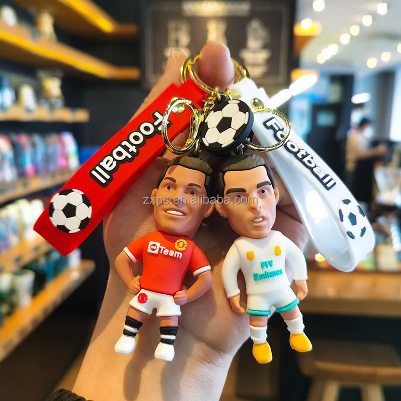 Wholesale Cristiano Ronaldo Plastic Soft Pvc Rubber Mini 3d Soccer ...