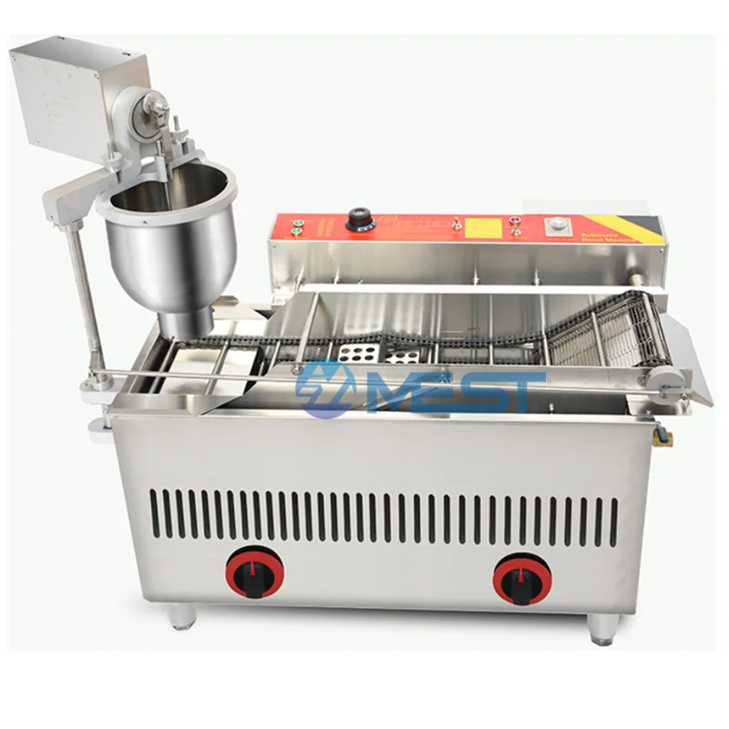 Commercial Automatic Greek Mini Mochi Round African Gas Donut Doughnut ...