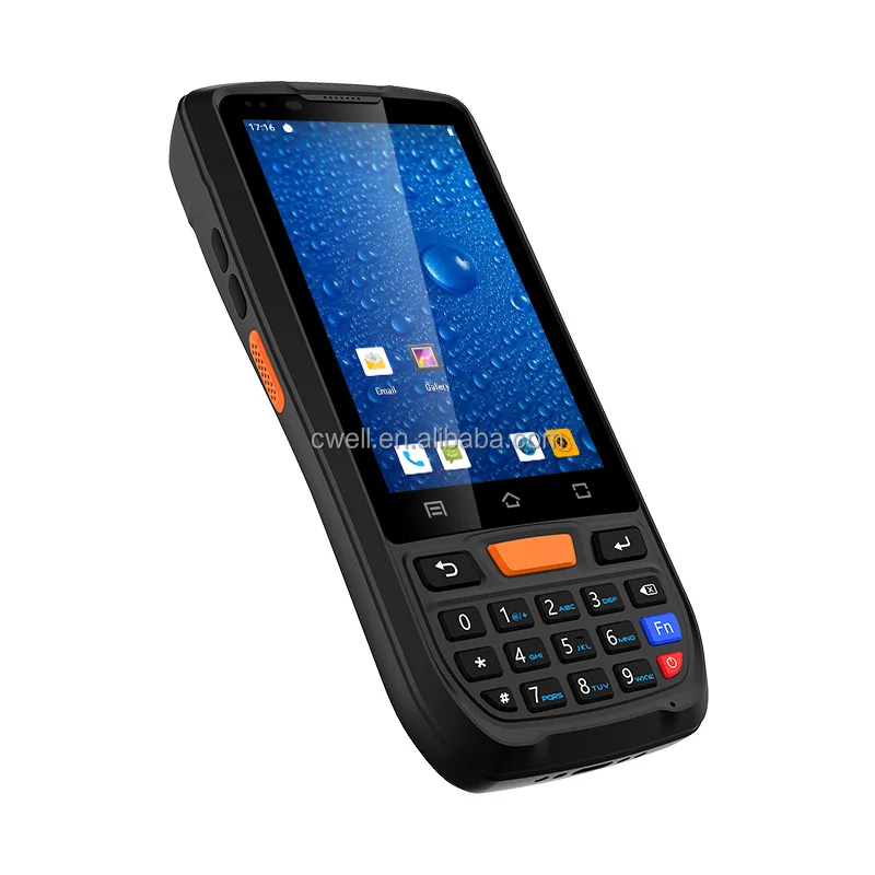 Uniwa Hs001 4 Inch Ip67 Android 9.0 Rugged Handheld Pda 1d/2d Qr ...