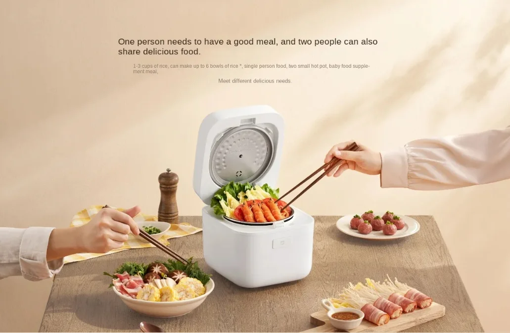 Original Xiaomi Mijia Smart Rice Cooker 2 Led Touch Panel 28 Minutes ...