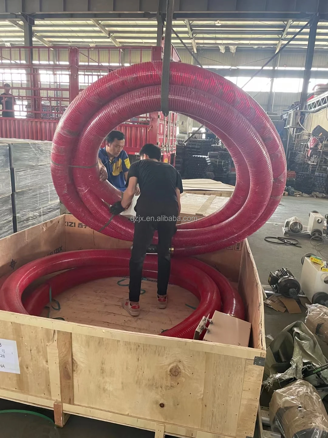 Dzjx Flexible Pipe Auger Screw Conveyor Feeder Grain Transfer Crushing ...