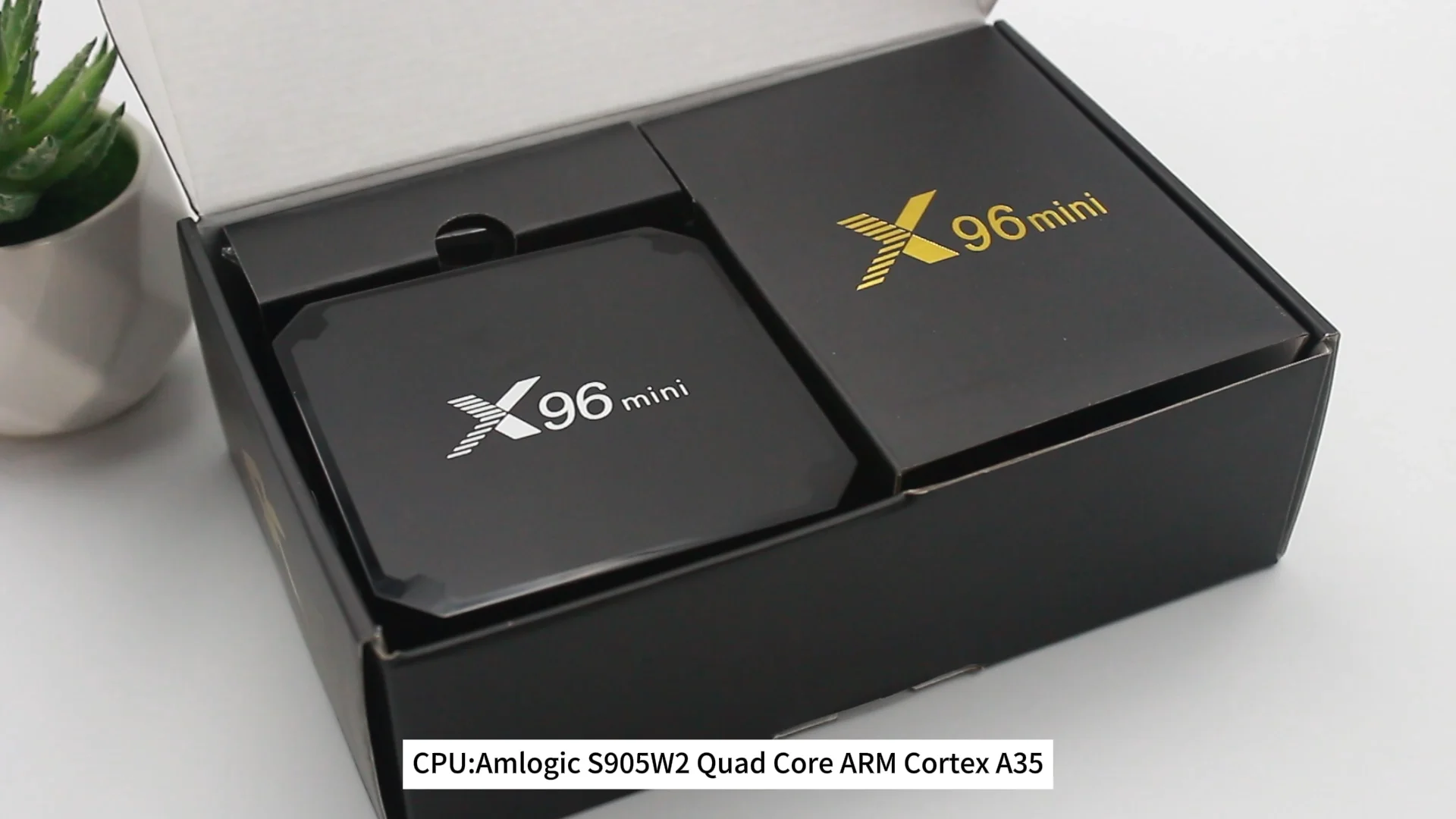 New Arrival Factory Price X96 Mini Set Top Tvbox S905w2 Android 11 ...