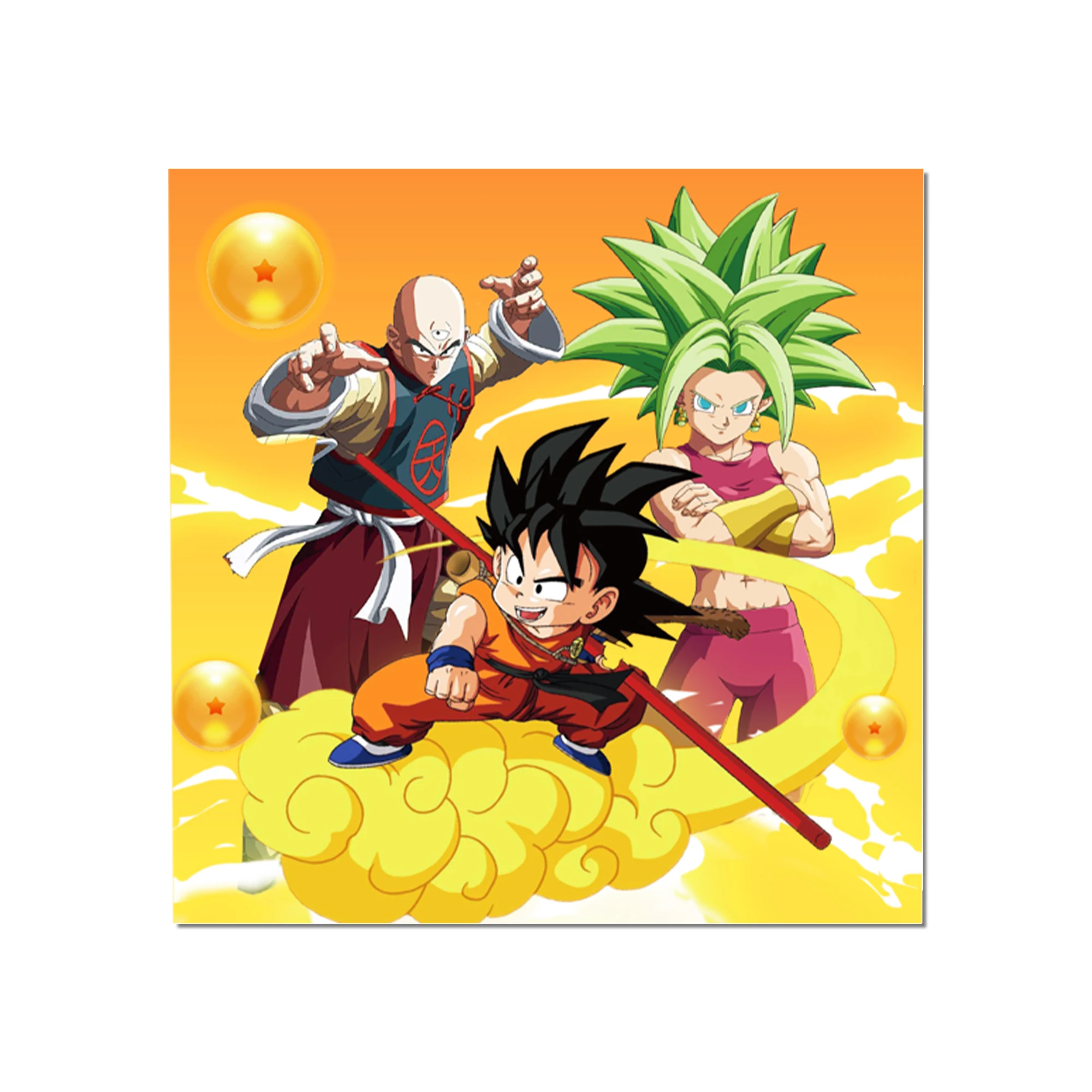 Mm219 Dragon Ball Party Disposable Paper Tableware Set Dessert Plates ...
