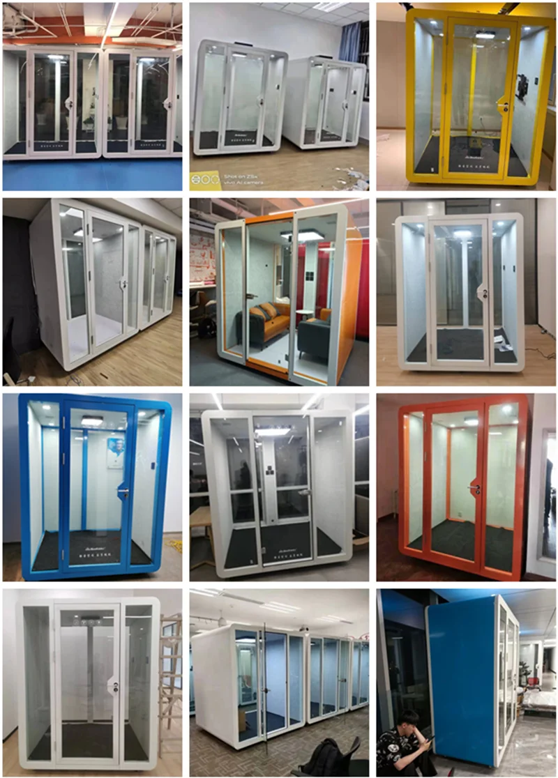 Ibooth - Large Sound Proof Office Pods for Multi-Person Meetings