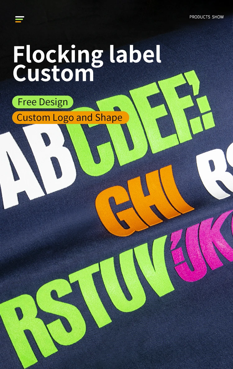 Flocking Sticker Hollow Logo Matt Black Custom Shaped Velvet Sticker ...