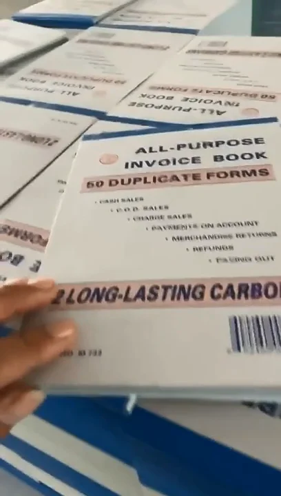 Custom Logo Sales Order Book Receipt Ticket Delivery Invoice Books ...