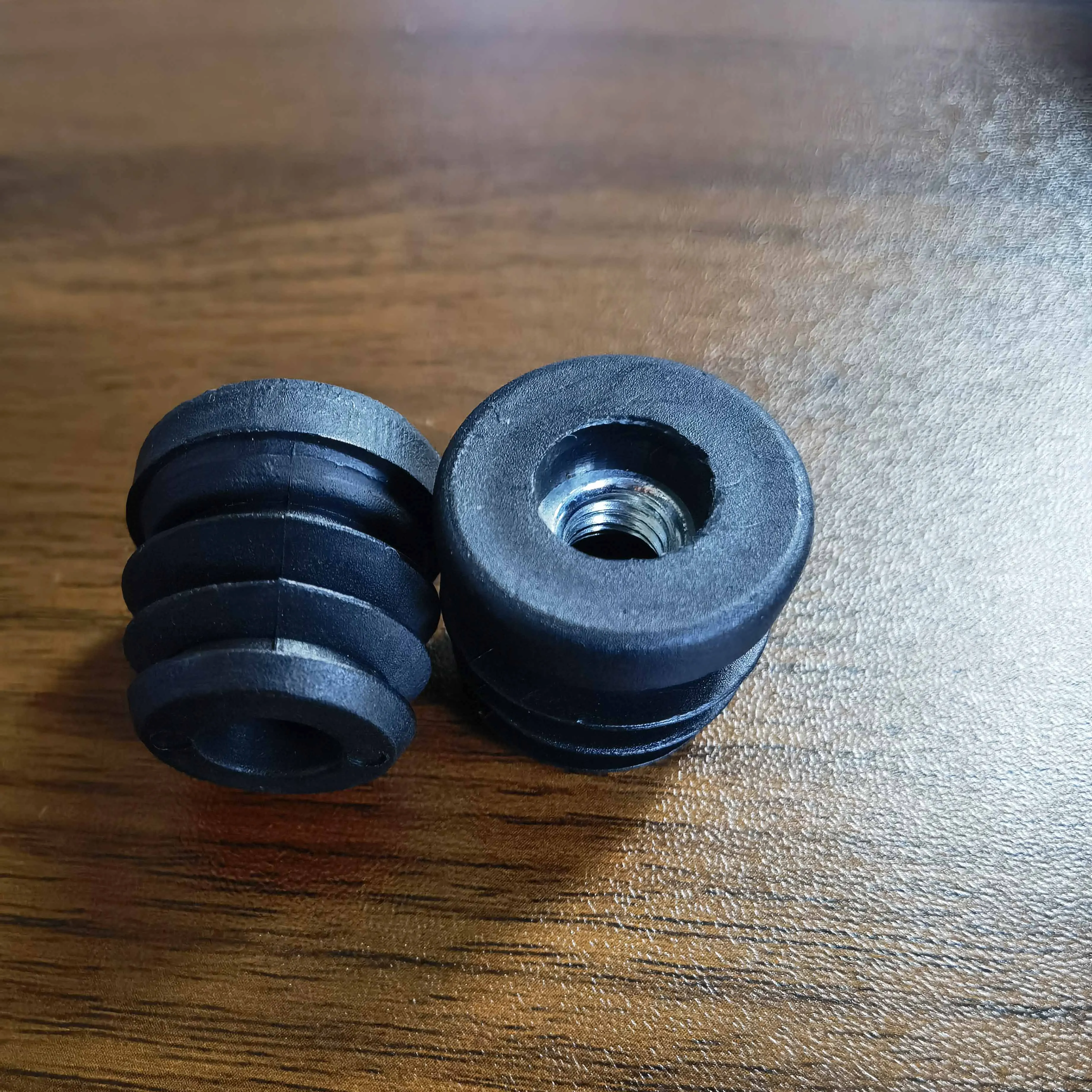 M6 M8 Plastic Hollow Pipe End Cap Screw Nut Inserts Round Tube Fitting ...