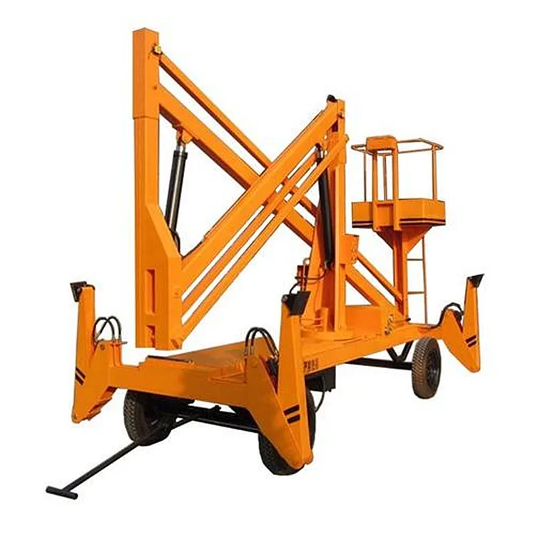 Boom Telescopic Hydraulic Platform Table Curved Car Scissor Fold Mobile ...