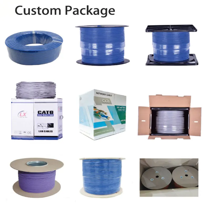 Custom Twisted Pairs Copper Cat6a Cat 6a Utp Stp Ftp Sftp Network ...