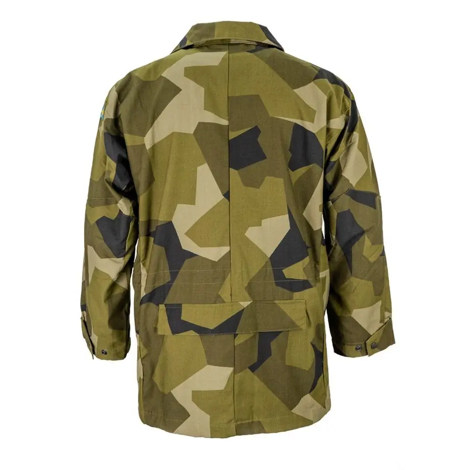 Mens Original Swedish Tactical M90 Camouflage Lightweight Jacket Stage ...