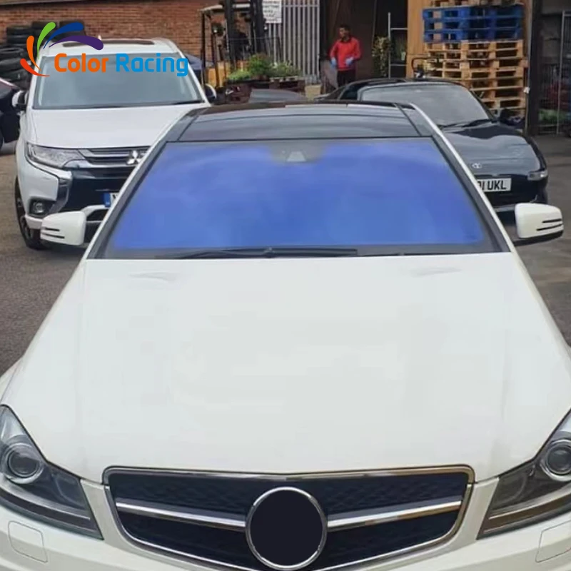 Popular In Europe Blue Chameleon Purple Window Film Car Window Tint ...