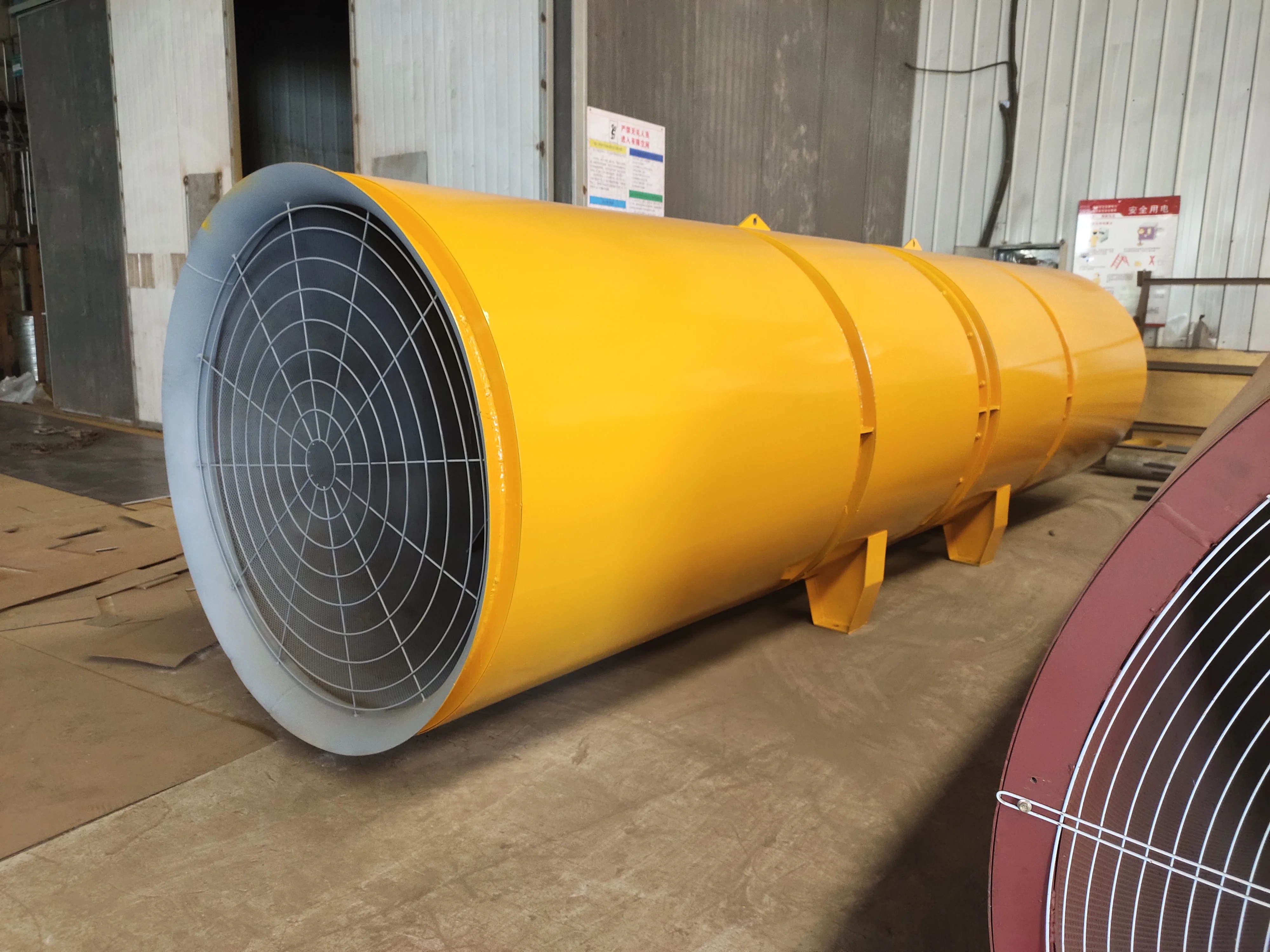 Wind Tunnel Mining Ventilation Fan Surface Mine Ventilation Axial ...