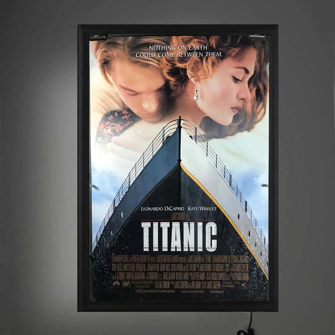 24x36 "Silver Led Poster Light Box Sign for Display Light Box Poster ...