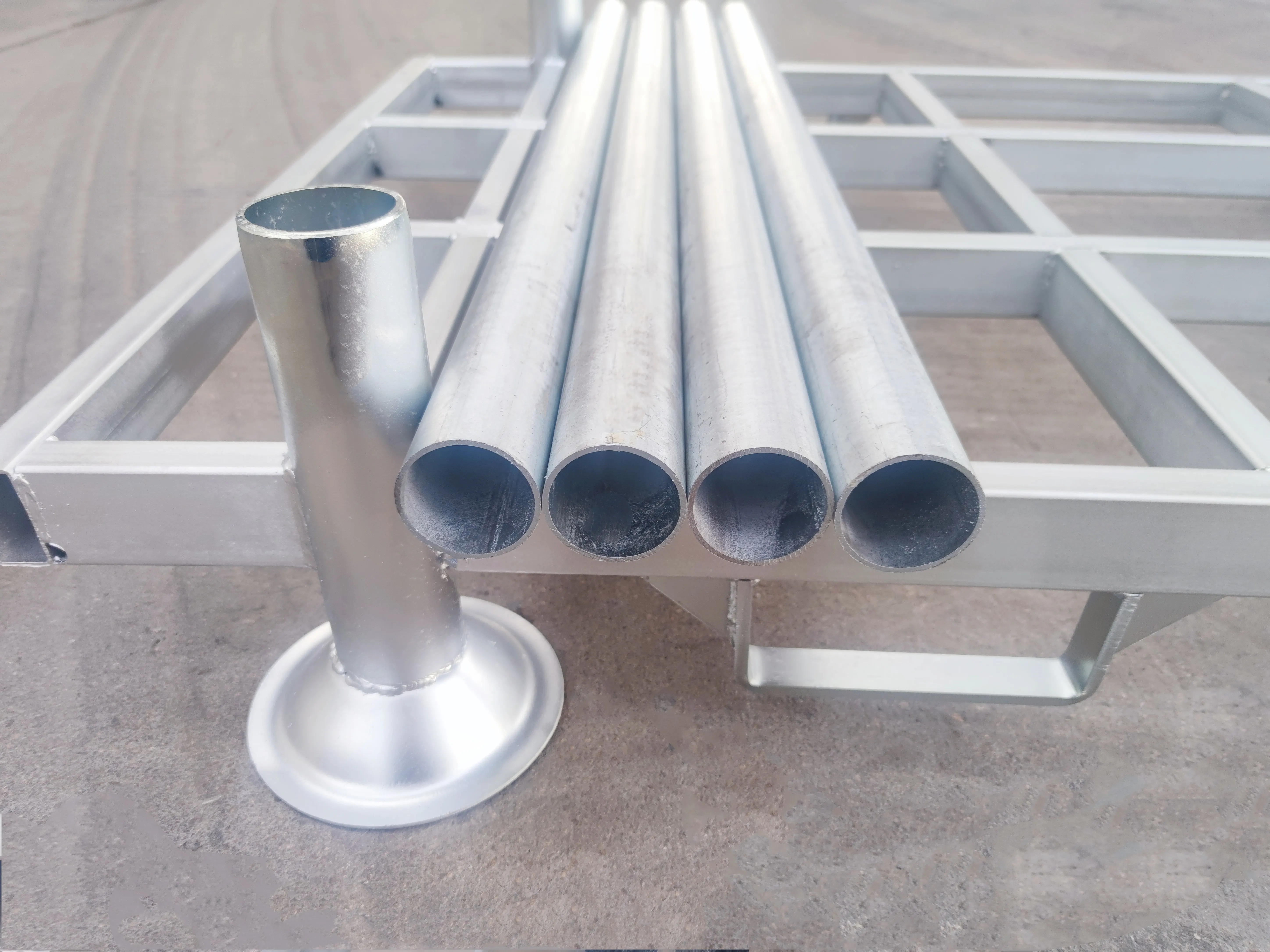 Industrial Heavy Duty Steel Metal Stackable Storage Portable Rack Post ...